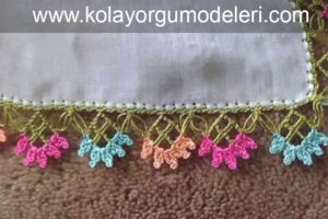 Peri Bacası Oya Modeli | Kolay Örgü Modelleri